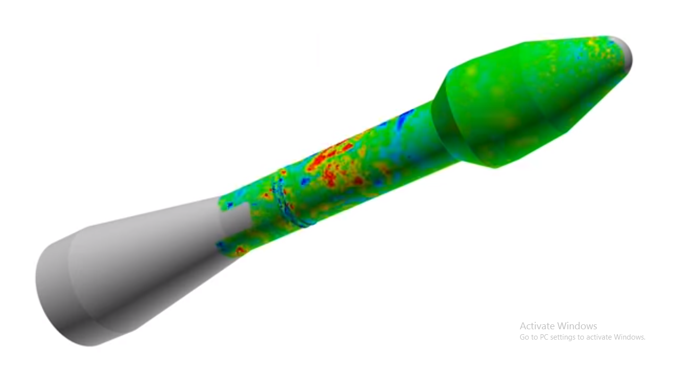 NASA uses unsteady PSP high tech paint for rocket pressure testing ...