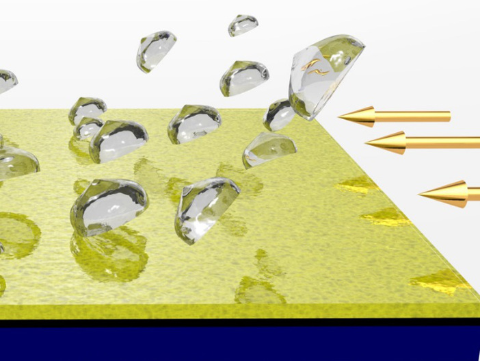 Researchers make breakthrough in ice-repelling materials | Aerospace ... Researchers make breakthrough in ice-repelling materials | Aerospace ...