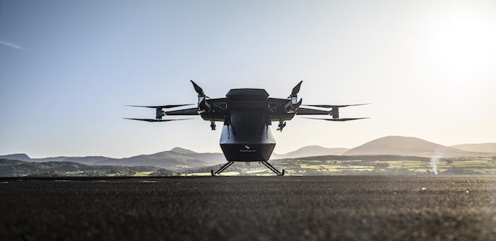 eVTOL prototype shown off in first flight test video | Aerospace ...