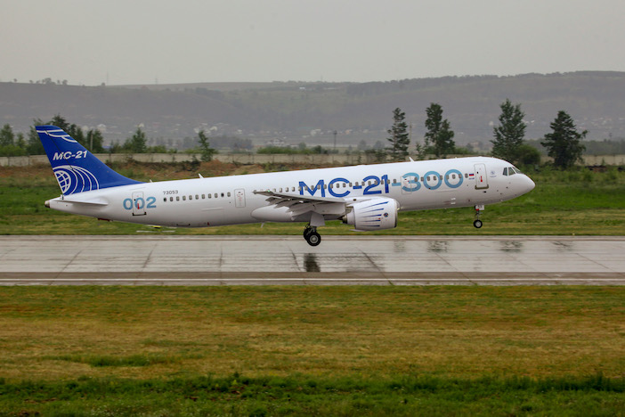 MC-21-300 flight testing resumes after Covid-19 break | Aerospace ...