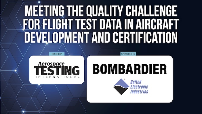 Meeting the quality challenge for flight test data in aircraft ...