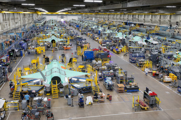F-35 assembly inspected by drones | Aerospace Testing International