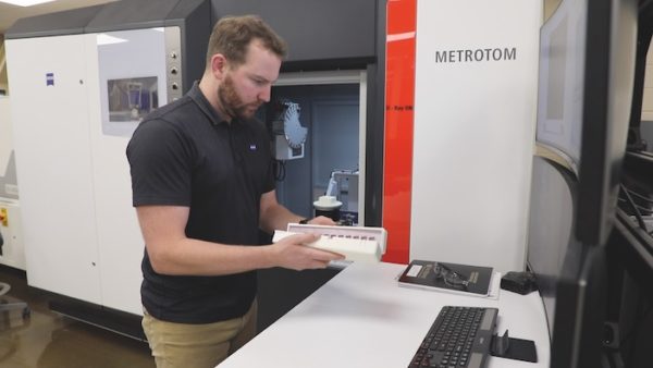NDT inspection of additively manufactured parts in aerospace ...